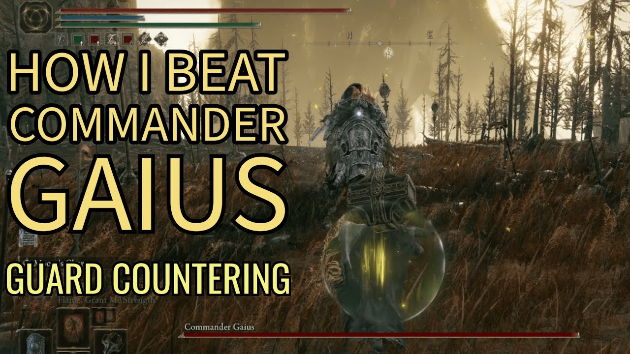 How To beat Commander Gaius - Guard Countering - YouTube