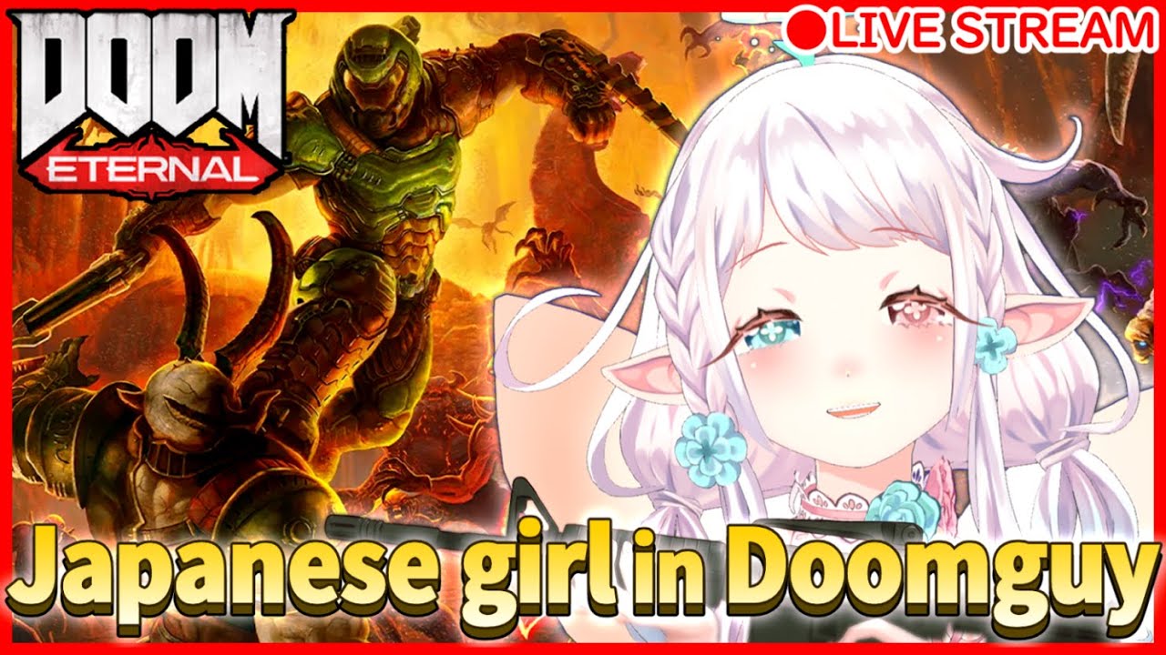 【Doom Eternal】Japanese girl plays Doometernal for the first time! #5 # ...