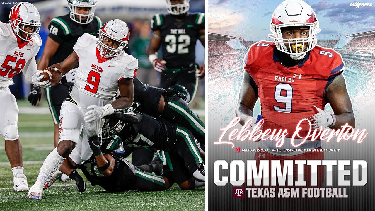 Why LT Overton is Ready to DOMINATE at the Next Level for Texas A&M ...