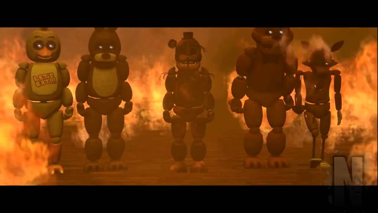 FNAF SFM The Fire Part 2 Five Nights at Freddy's 3 Animation - YouTube