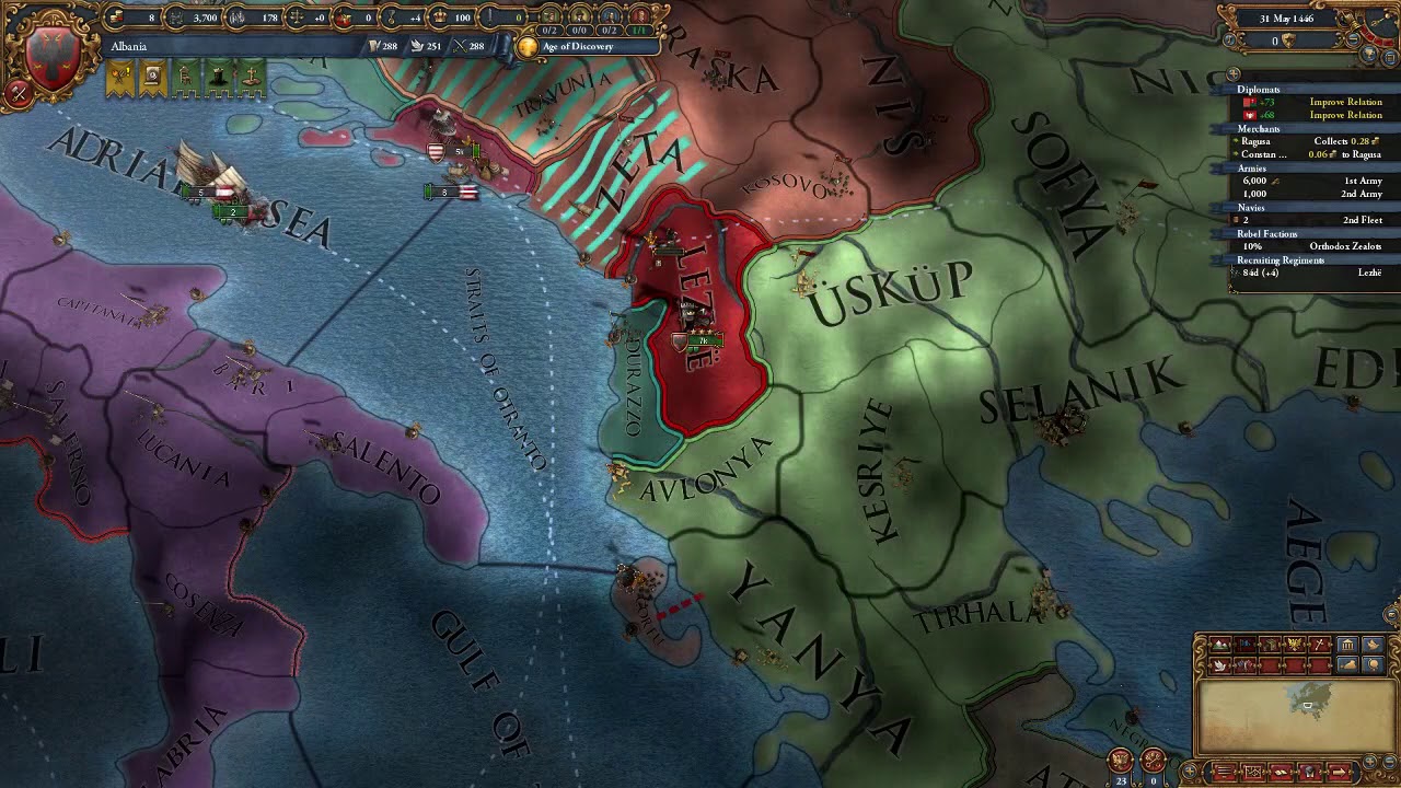 Test Albania #1 [eu4] - YouTube