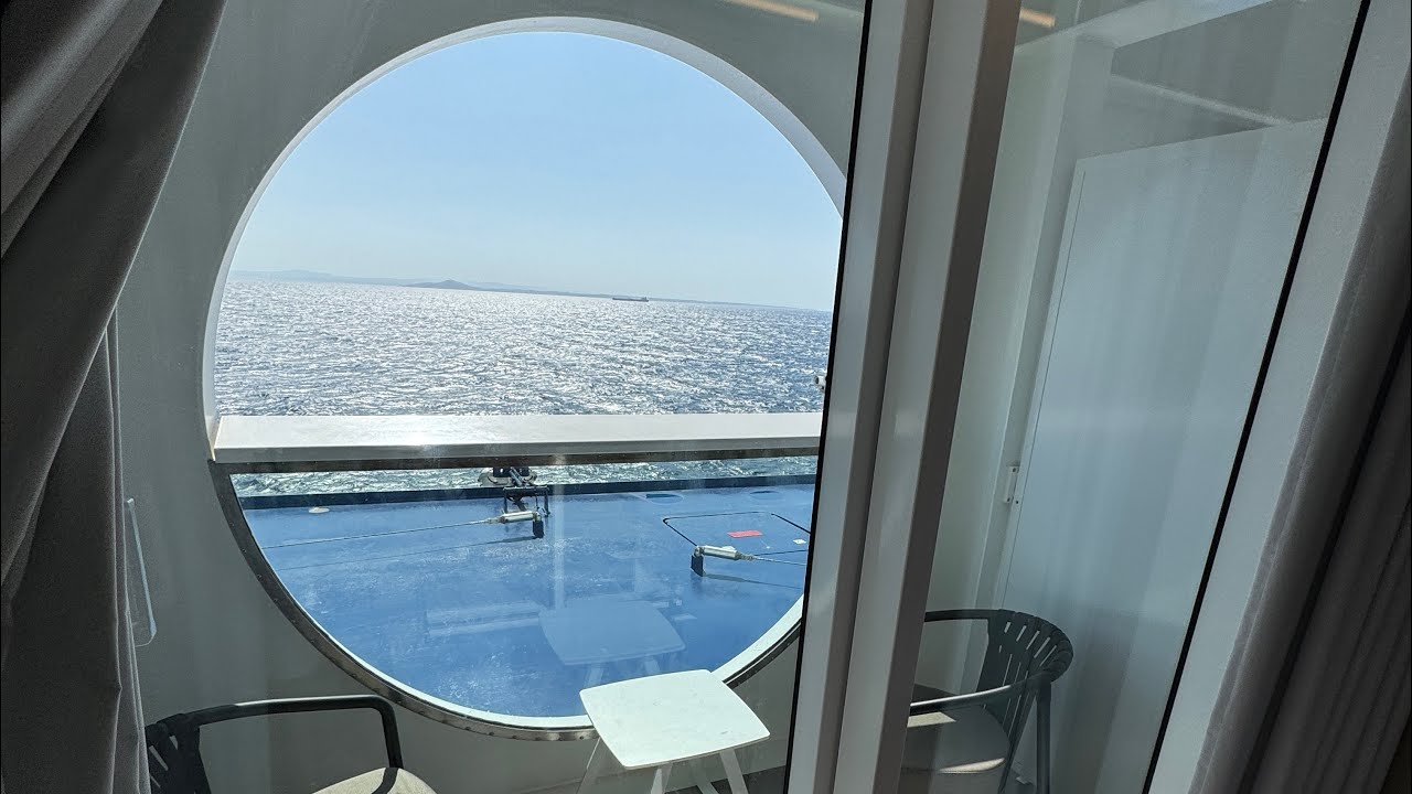 DELUXE PORTHOLE VERANDA ROOM ON CELEBRITY ASCENT - YouTube