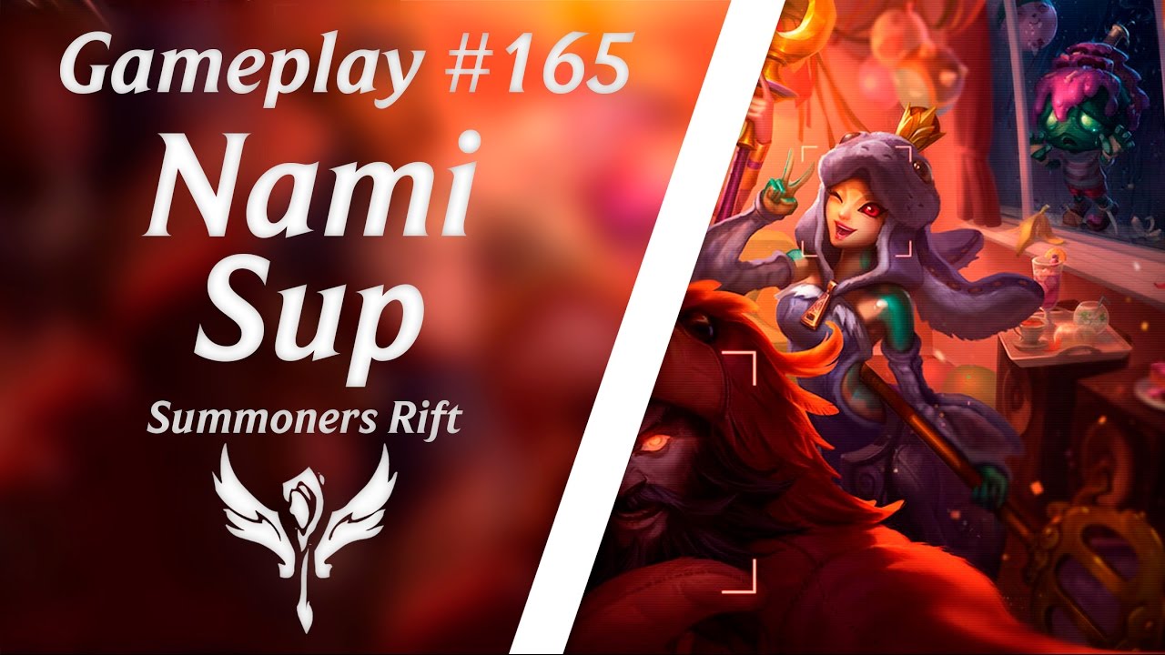 LOL Gameplay - Nami Suporte #6 - Comentado | 4K 60fps - YouTube