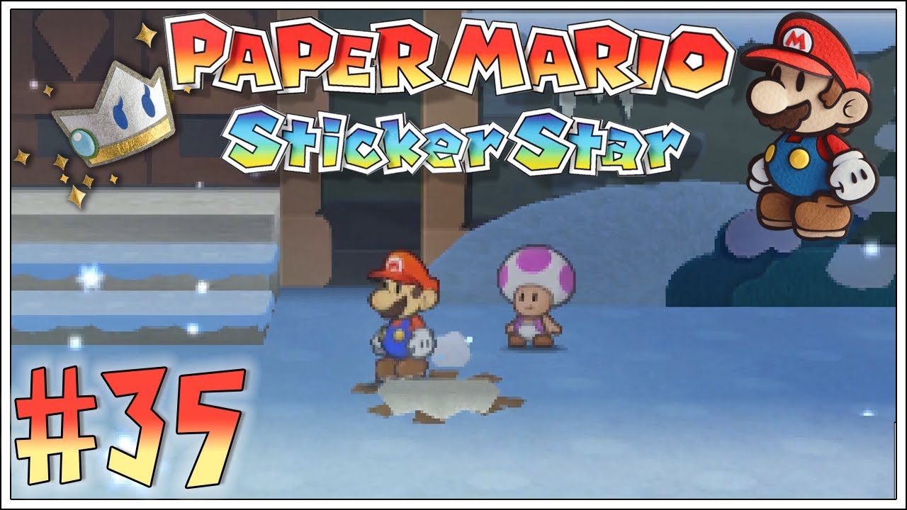 PAPER MARIO STICKER STAR #35 ☆ Villa Mysteria ☆ Let's Play Paper Mario ...