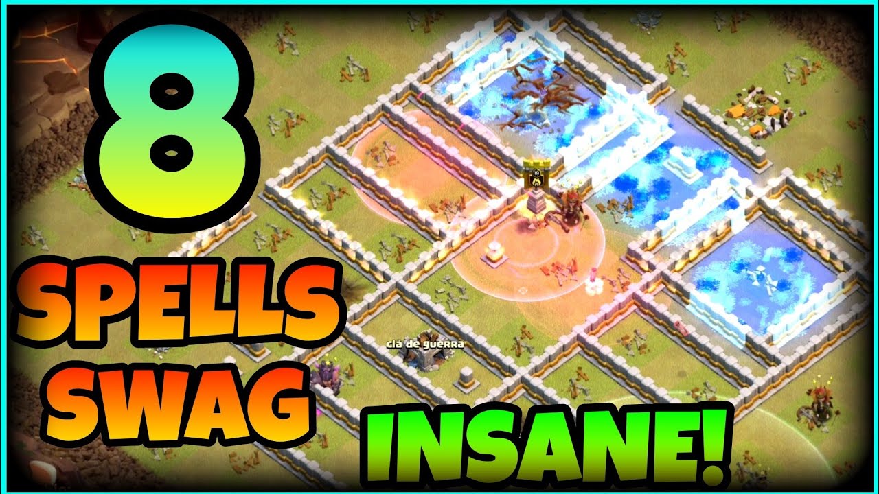 TH11 8 SPELLS SWAG ATTACK | INSANE LALOON ATTACKS | TH11 BLIZZARD | COC - YouTube