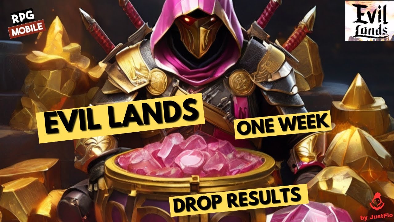 Evil Lands: 1 WEEK results, Counting Gold, Epic and Legendary Drops ...