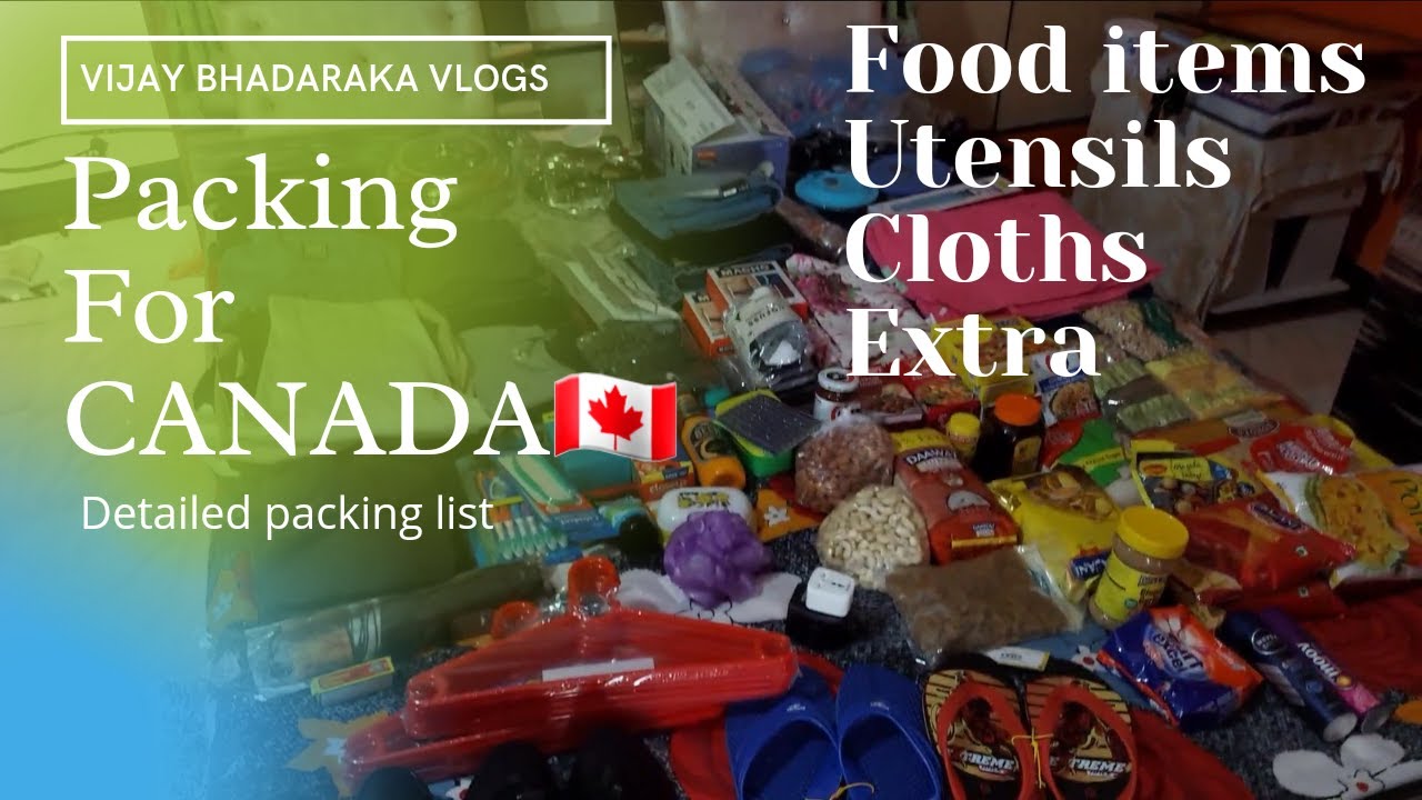 Packing for Canada | What to pack as an international student ...