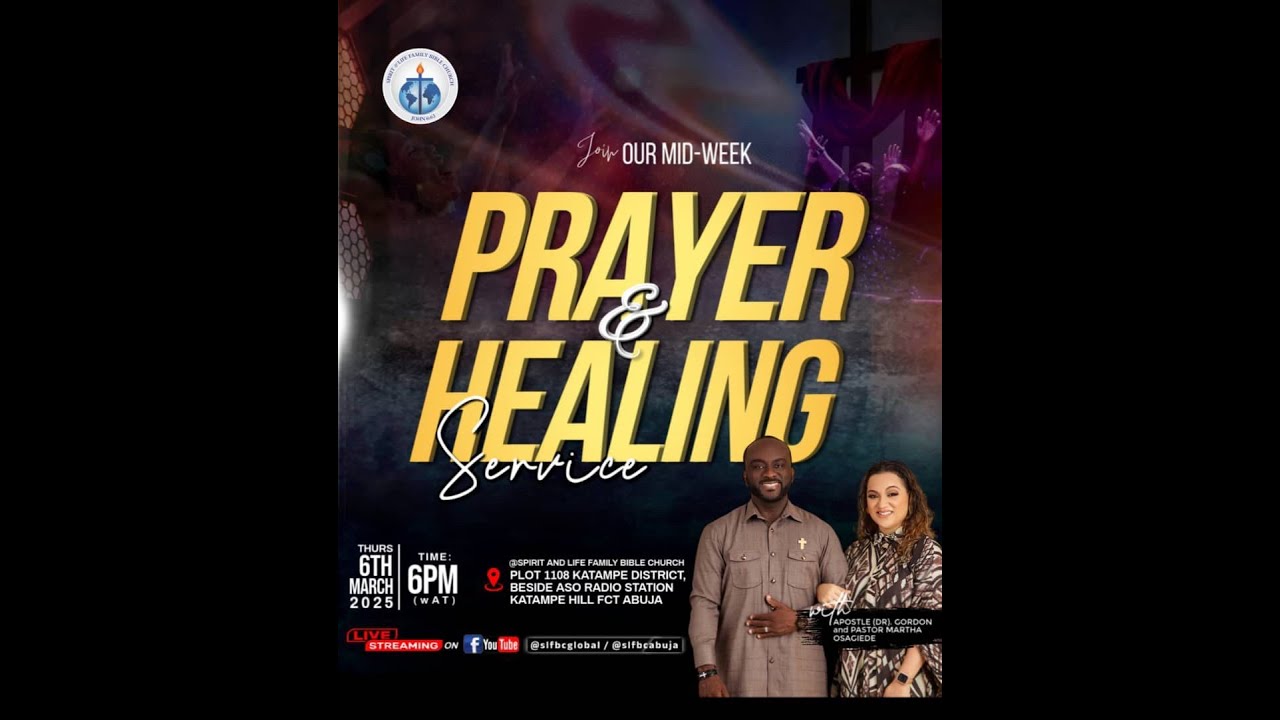 Healing & Prayer Service. 6th March 2025 - YouTube