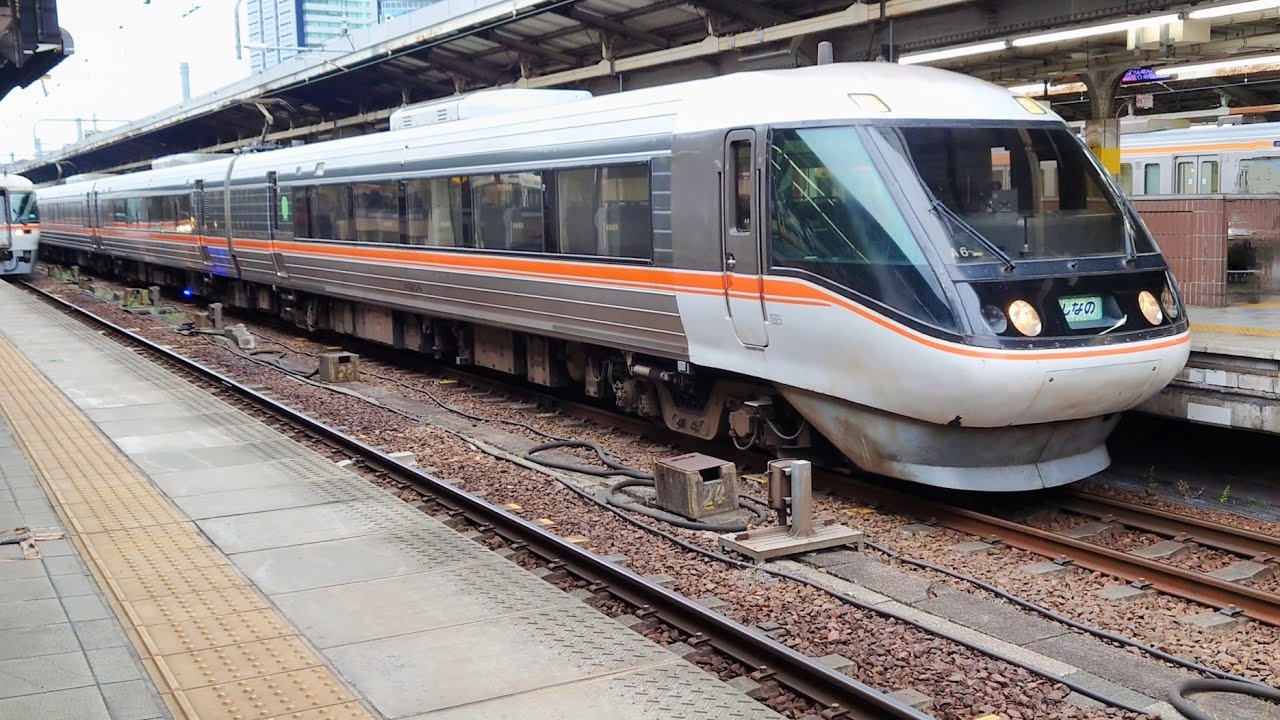 383系特急しなの14号名古屋駅終着後回送 Series 383 Limited Express SHINANO No. 14 going ...