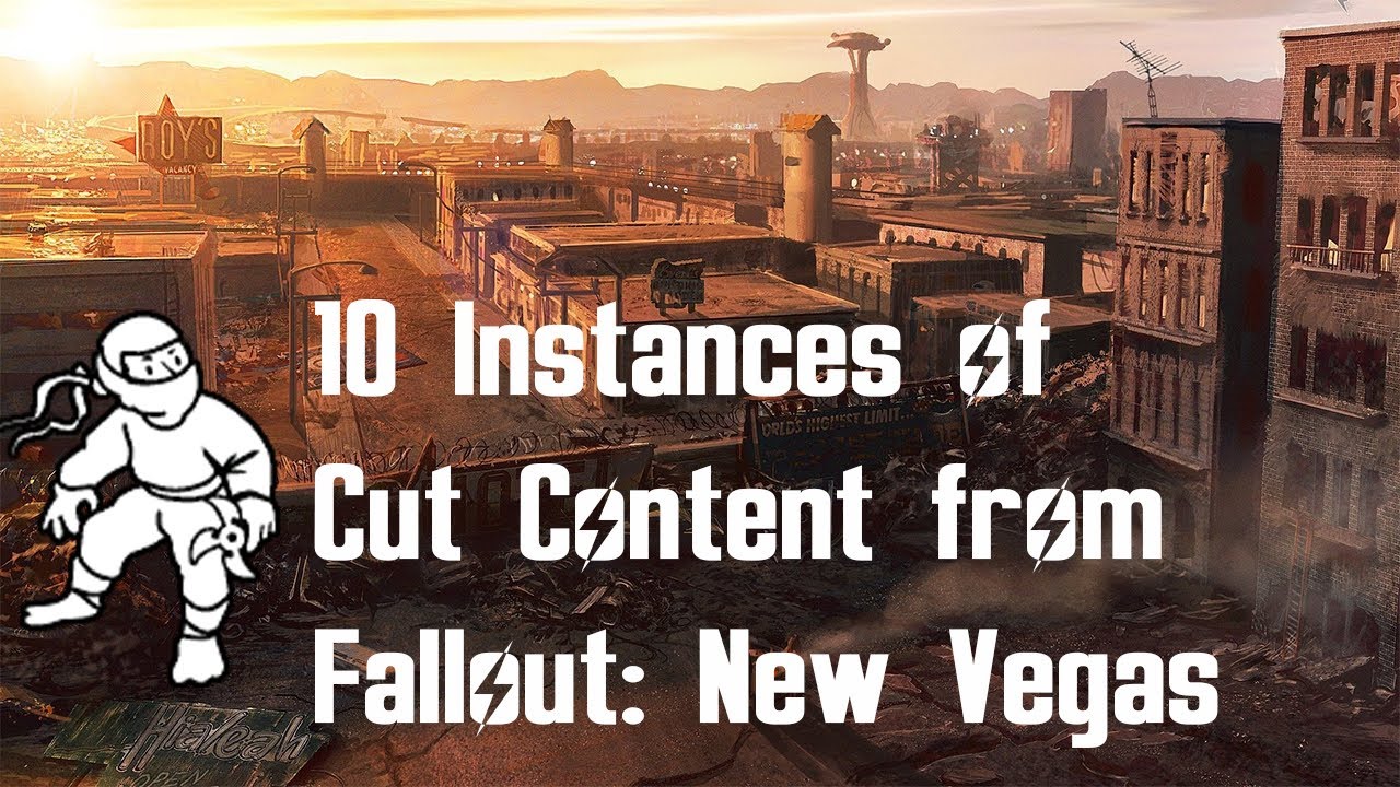 10 More Instances of Cut Content from Fallout: New Vegas - YouTube