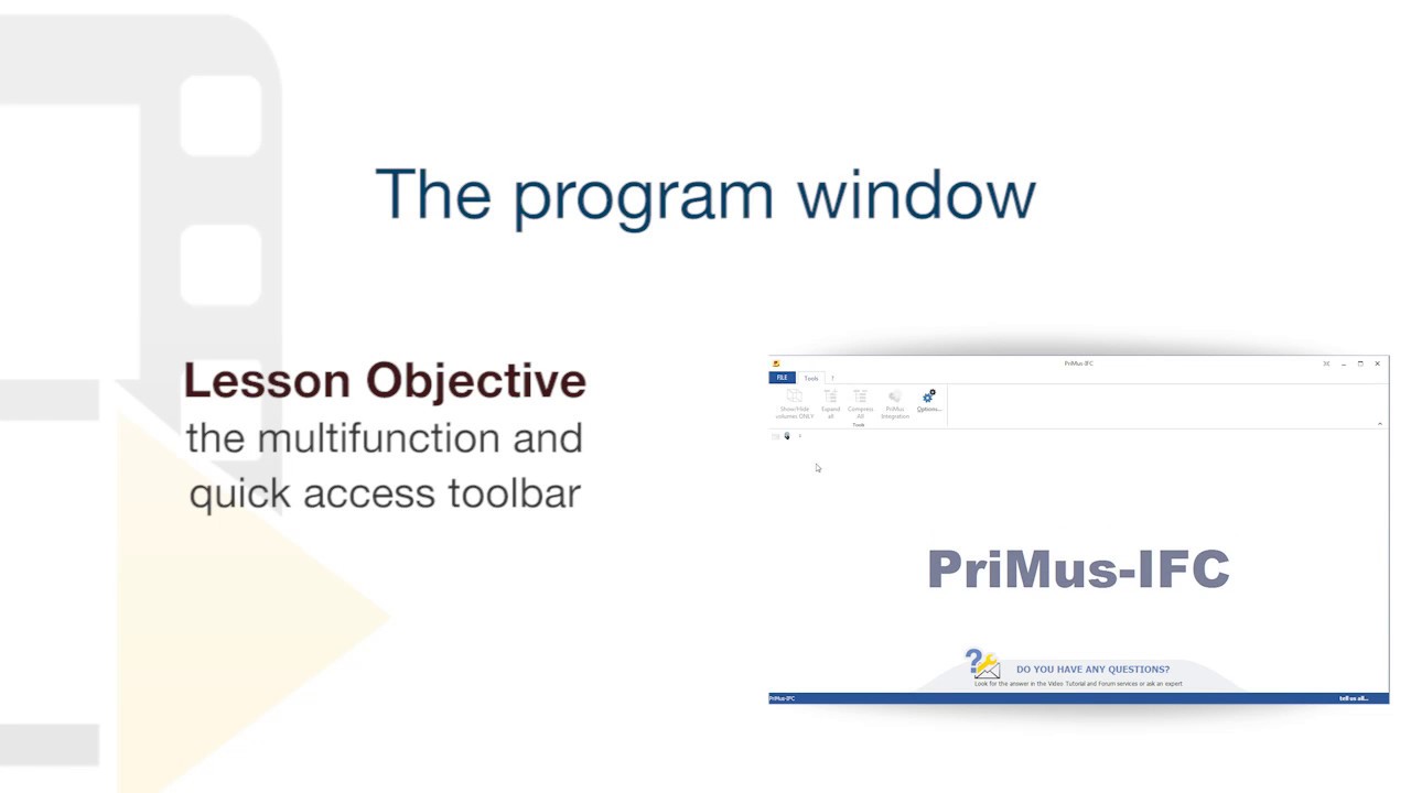 PriMus IFC Tutorial - The program window - ACCA software - YouTube