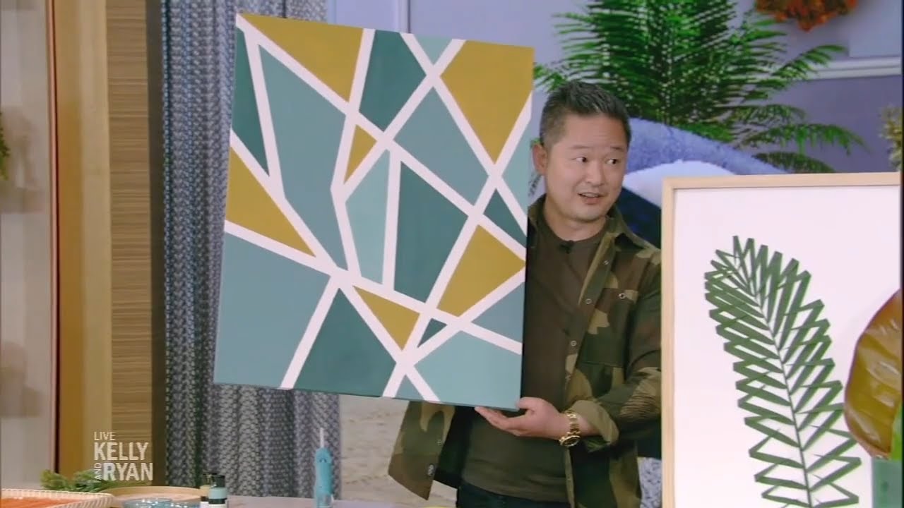 Homemade Wall Art with Danny Seo - YouTube