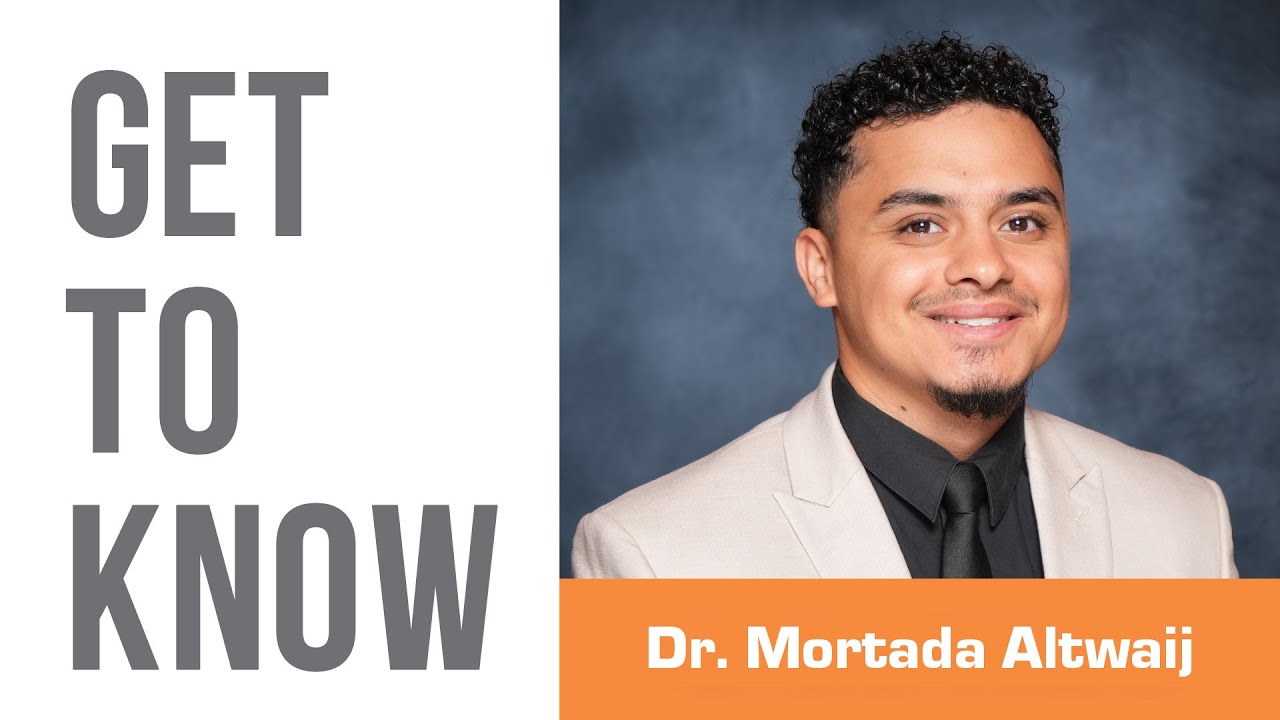 Get To Know - Dr. Mortada Altwaij - YouTube