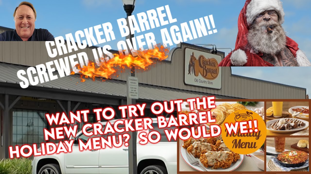 Cracker Barrel Screwed Us Over Again!! Want to try the Crapper Barrel ...