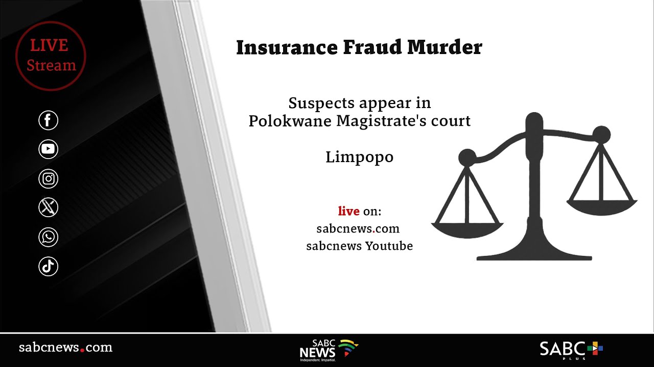 Insurance fraud and murder suspects appear in court - YouTube