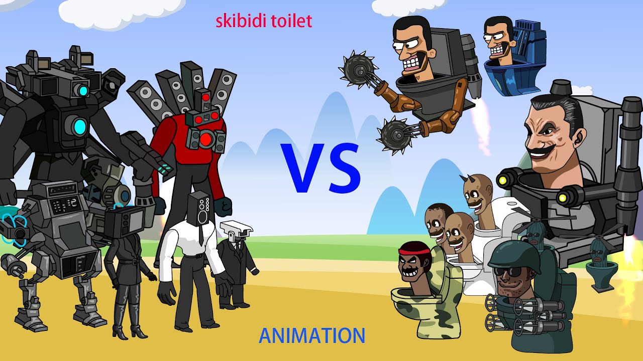 Skibidi Toilet War animation #skibiditoilet #animation - YouTube
