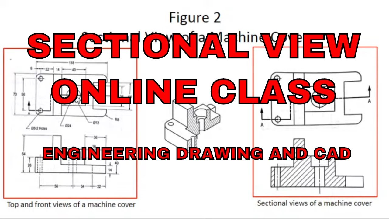 Sectional View - Eng Drawing And CAD - YouTube