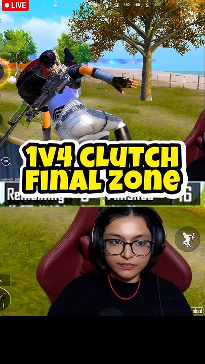 1v4 clutch in final zone #shorts #bgmi #pubgmobile - YouTube
