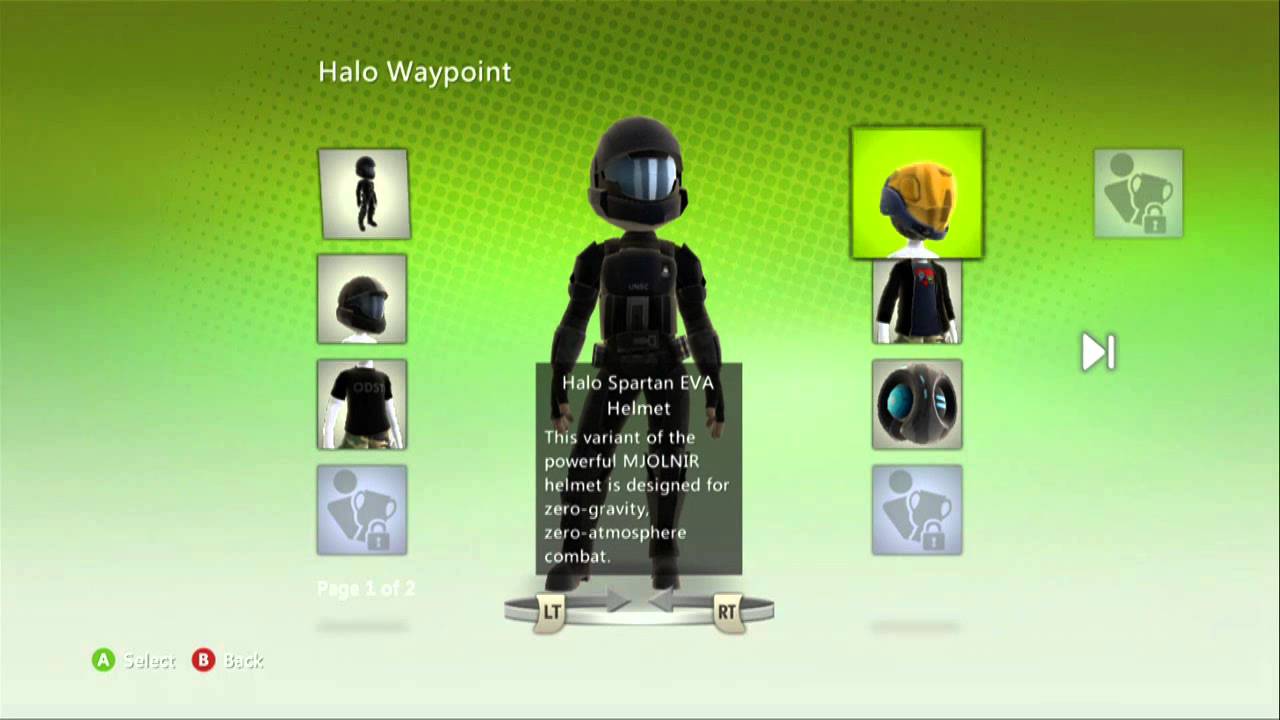 Halo 3 Odst: Avatar armor - YouTube