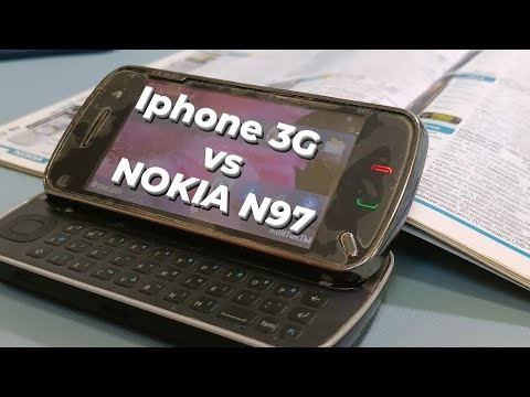 Iphone 3G vs Nokia N97 / RetroTech - YouTube