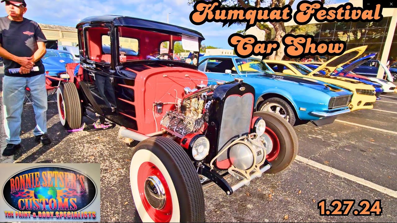 Kumquat Festival Car Show 1 27 24 - YouTube