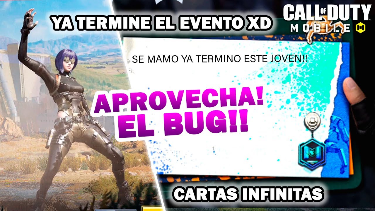 APROVECHA EL BUG! EVENTO DE BR YA ME SAQUE TODAS LAS RECOMPENSAS XD COD MOBILE | Dimitry - YouTube