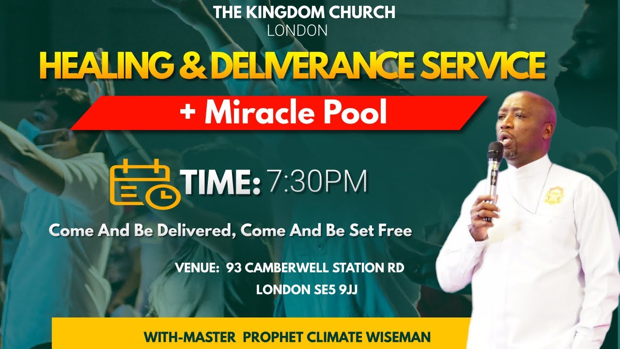 HEALING AND DELIVERANCE + MIRACLE POOL SERVICE WITH PROPHET CLIMATE ...