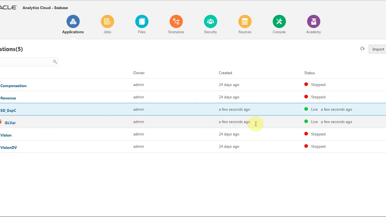 Create Essbase Cube - OAC Configure Feature - YouTube