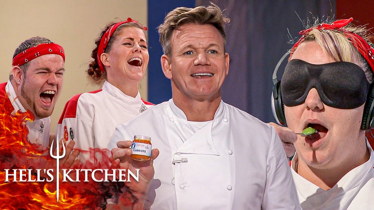 Chef Ramsay's Impressed by a Perfect Start to the Blind Taste Test ...