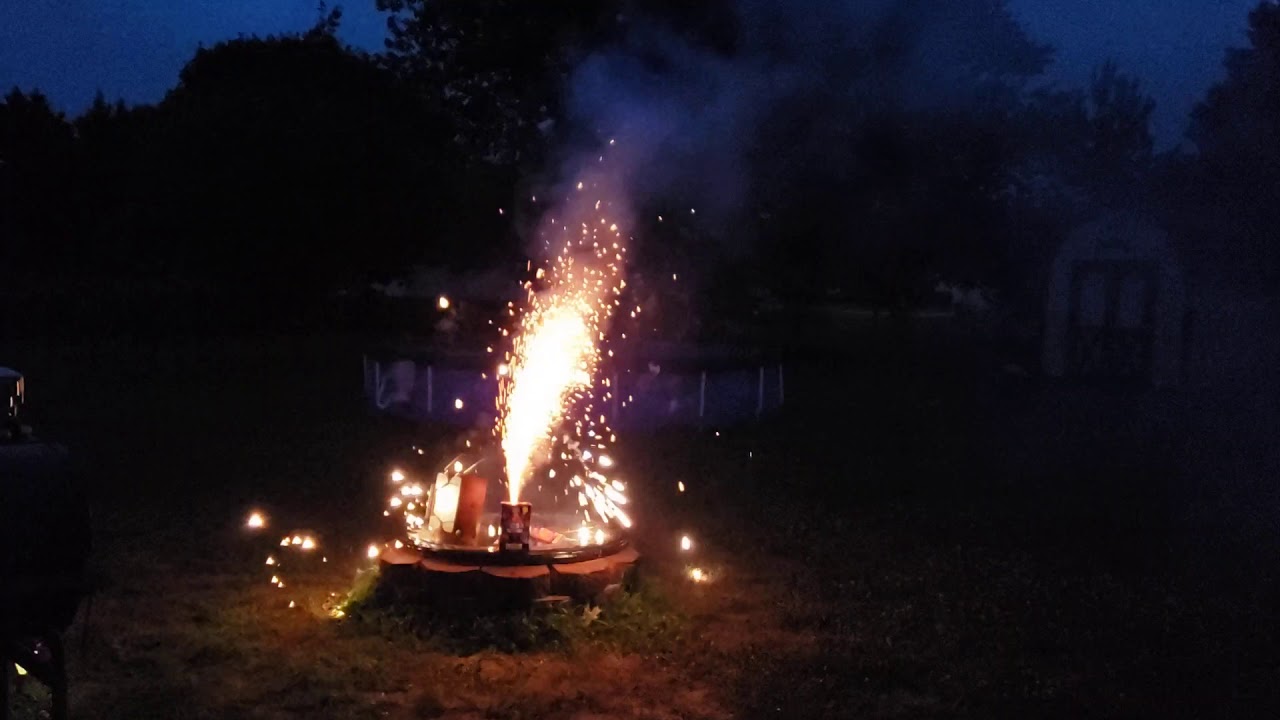 Avery's Kindergarten Fireworks!! - YouTube