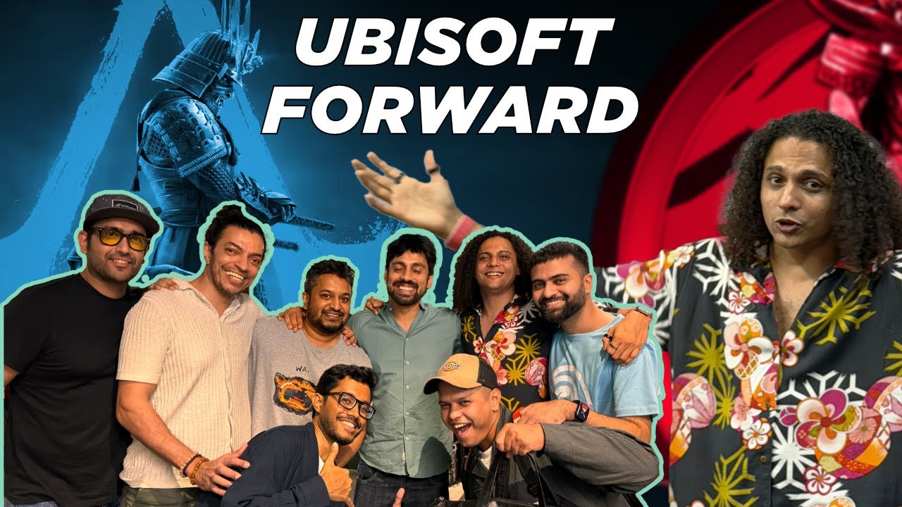I visited the Ubisoft Mumbai HQ with my friends! | Ubisoft Forward 2024 ...