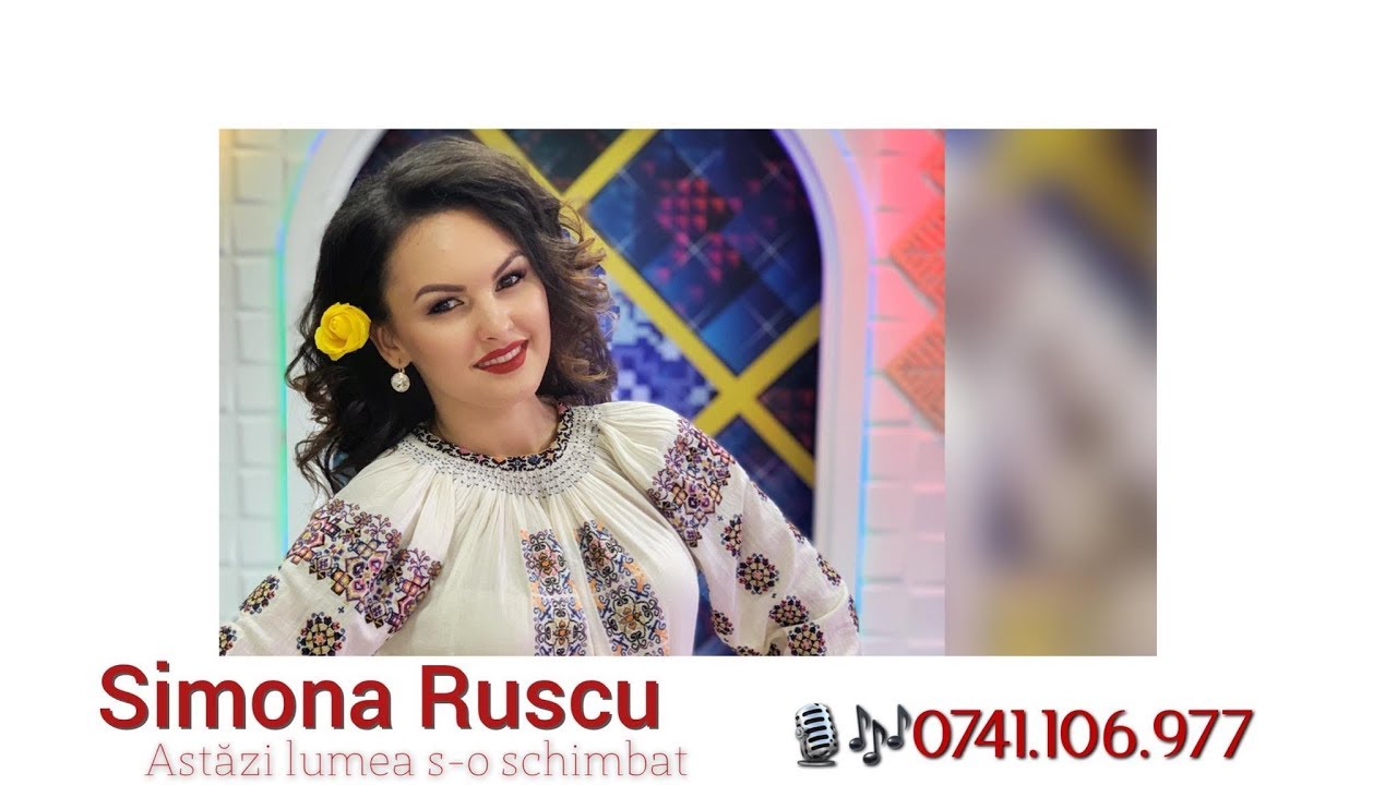 Simona Rusu - Astăzi lumea s-o schimbat (ETNO TV - Matinali și populari ...