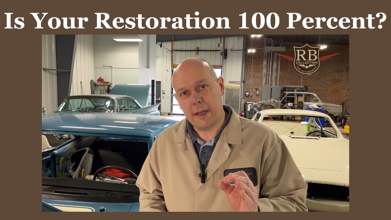Is Your Restoration 100 Percent? - YouTube