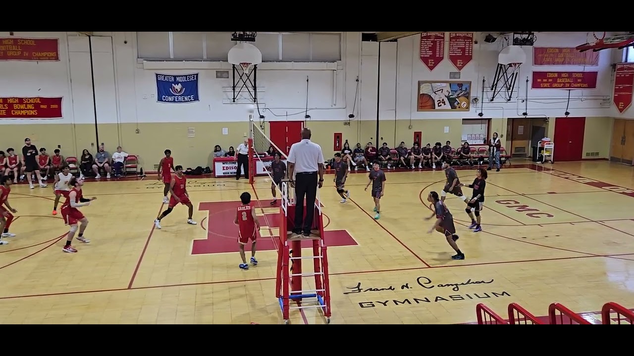Perth Amboy HS Vs Edison HS Varsity Set 2 - YouTube