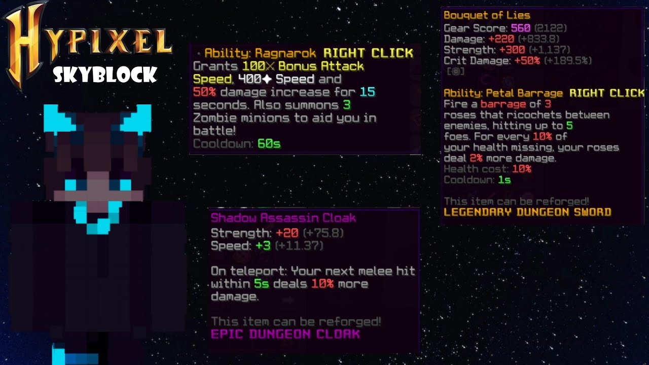 NUEVOS ITEMS Y CAMBIOS EN DUNGEONS HYPIXEL SKYBLOCK - YouTube