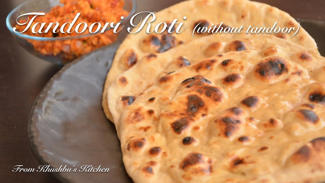 Whole wheat Tandoori Roti on Tawa / तवे पे आटे से बनाये बाजार जैसी ...