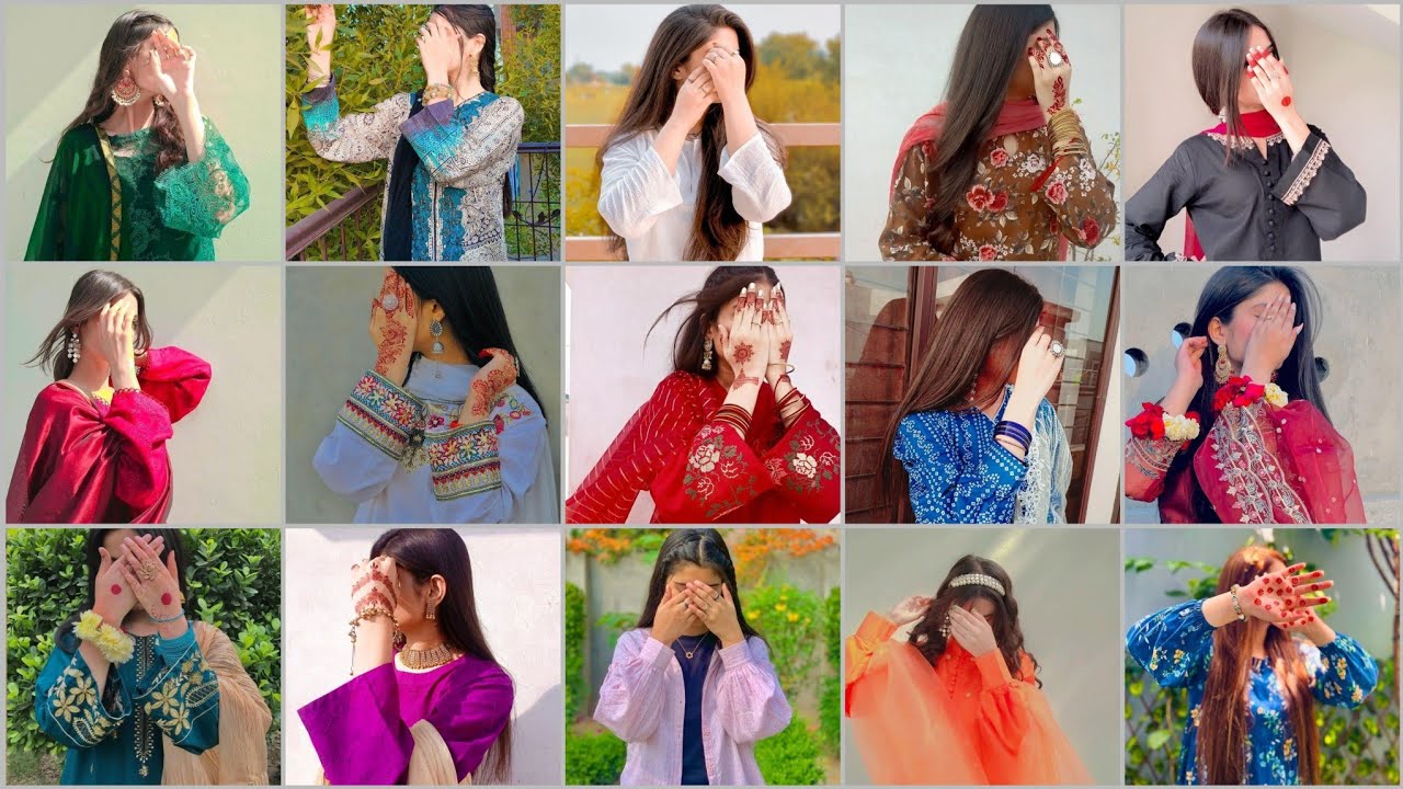 Hidden Face Poses Ideas 🤳|Hide Face Poses|New Girls Poses|Selfie Photo ...