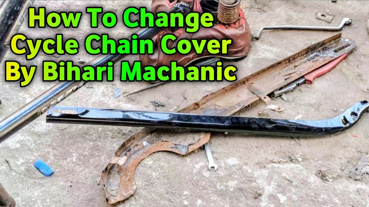 Cycle Chain Cover Fitting | Easy Way To Install Cycle Chain Cover ...