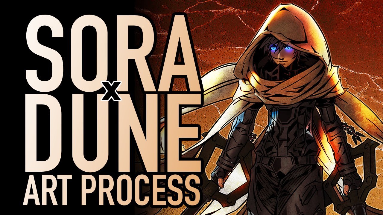 🌶️ SORA x DUNE // Perfection in Art is Overrated, Pt. 1 // 2D/3D Digital Art Process - YouTube