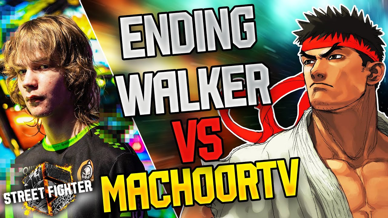 Ending Walker VS MachoorTV Best Ryu VS Ryu Matches - YouTube