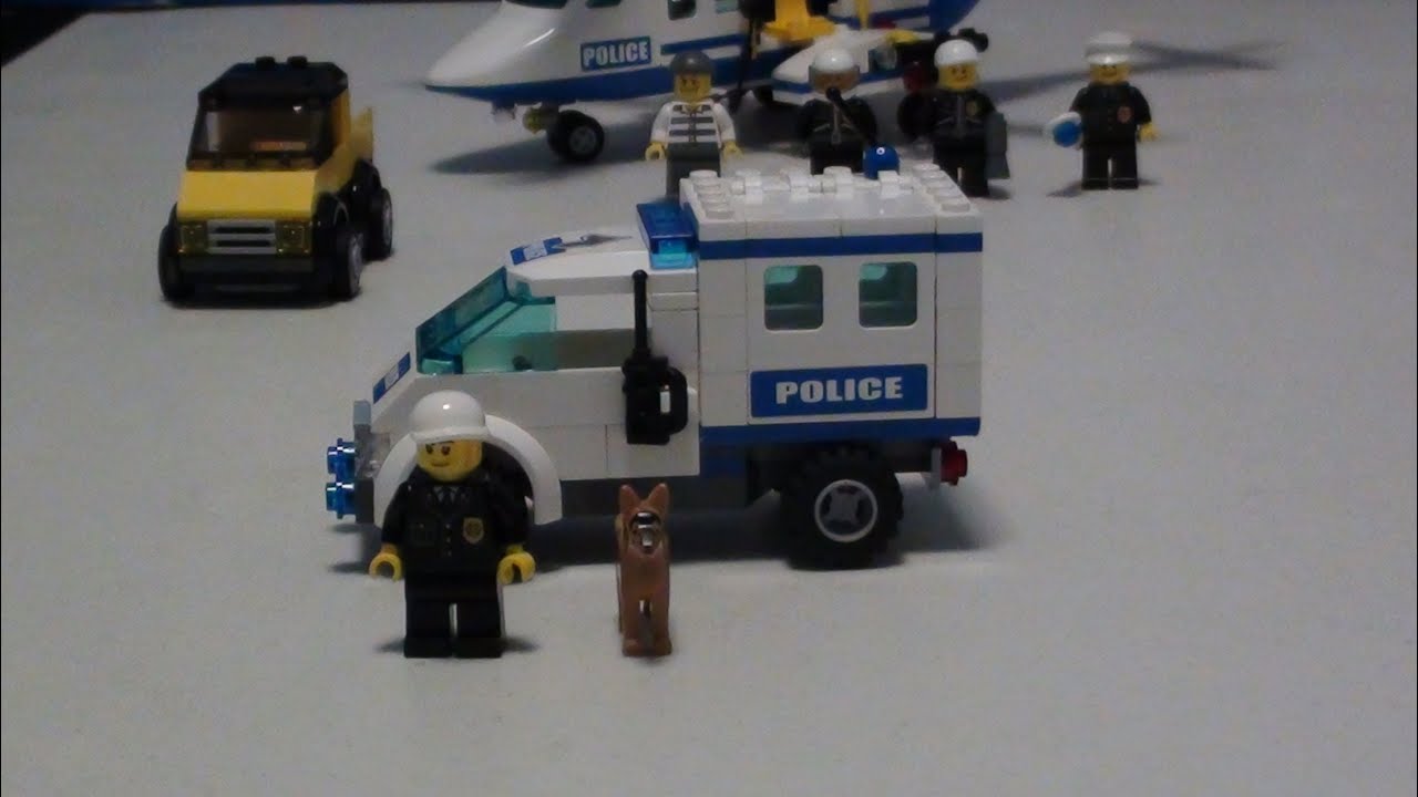 Lego 7285 Police Dog Unit Review - YouTube