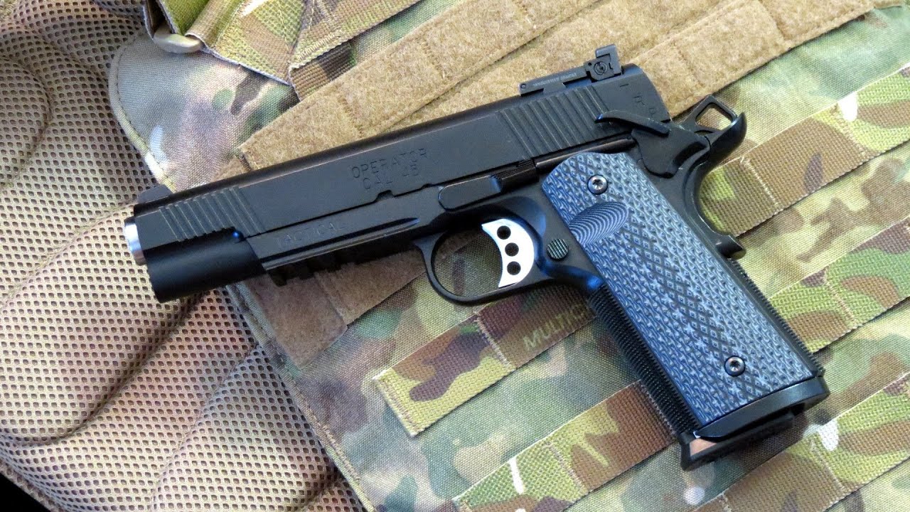 Springfield Armory TRP Operator 1911 - YouTube