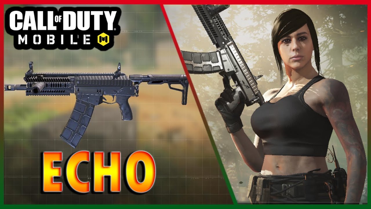 Jogando Com a Nova Doze ECHO do Passe de Batalha Cod Mobile - YouTube