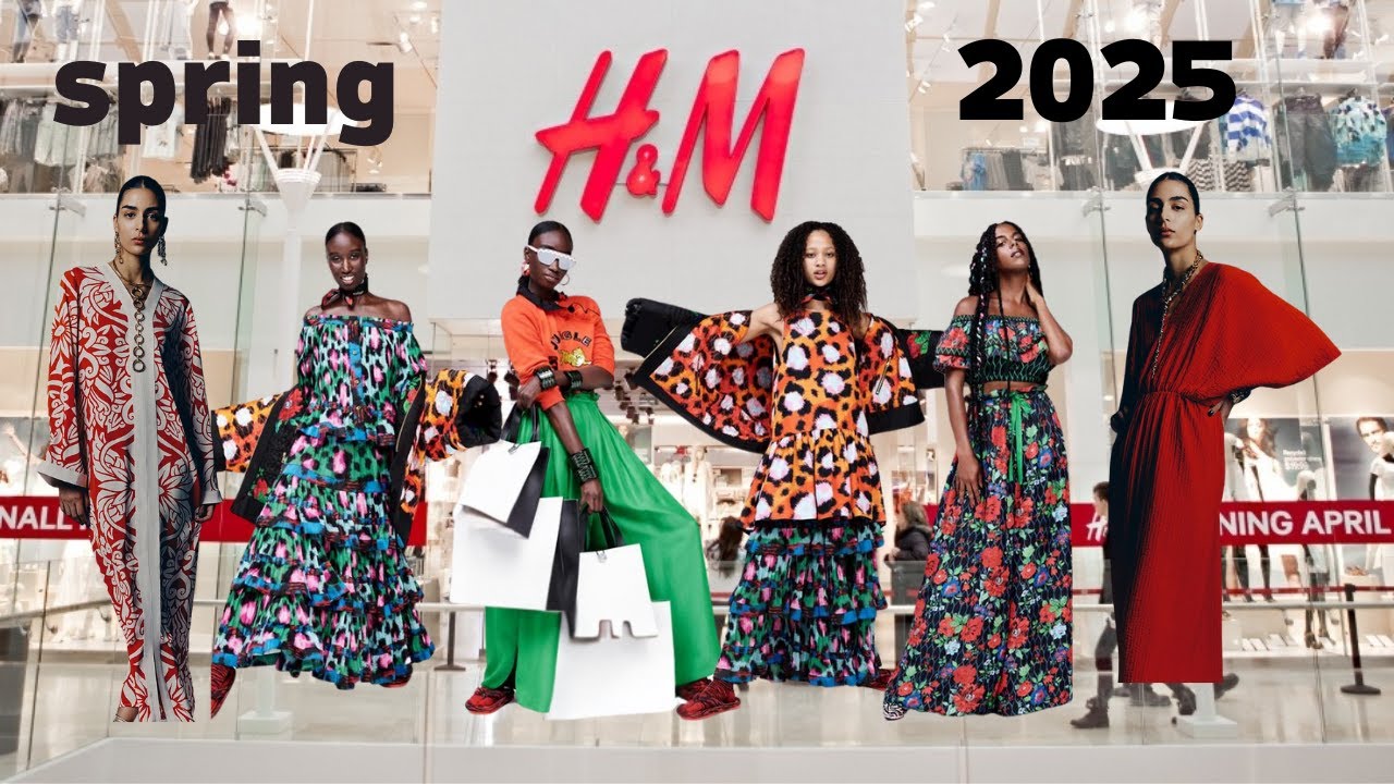 H & M TOUR SPRING Fashion 2025 / New Women Collection TRENDS - YouTube