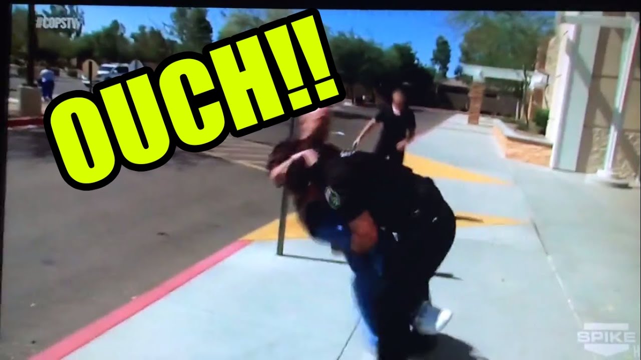 BRUTAL POLICE TAKE-DOWNS!! - YouTube