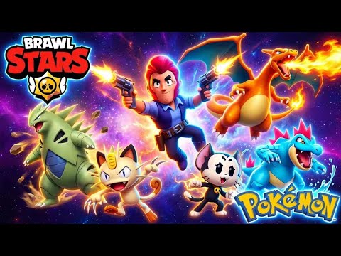 If Brawlers Had A Pokemon Type (Brawl Stars × Pokemon) - YouTube