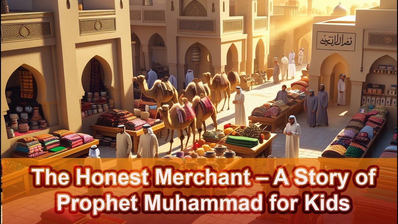 💖The Honest Merchant – A Story of Prophet Muhammad (ﷺ) for Kids - YouTube