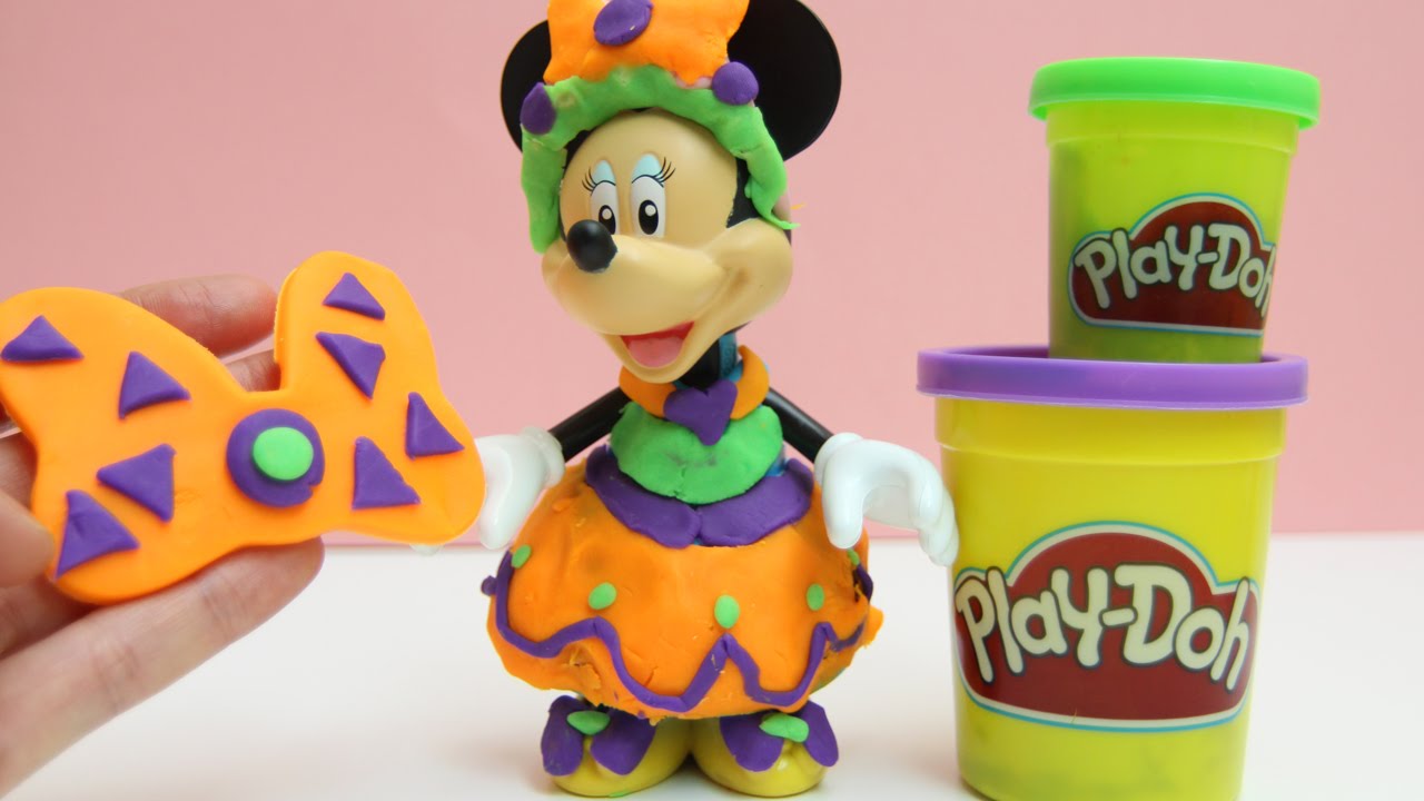 Minnie Mouse Play Doh Dress Gown Prom Dress Mickey Mouse Clubhouse ...