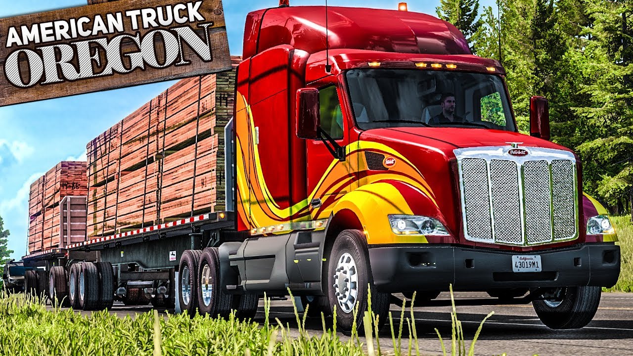 ATS: OREGON #1: Der HOLZTRANSPORT durch die Wälder Oregons! | AMERICAN ...