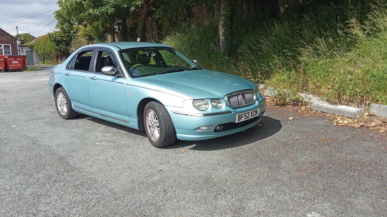 Rover 75 CDT Crusty suspension arms. - YouTube